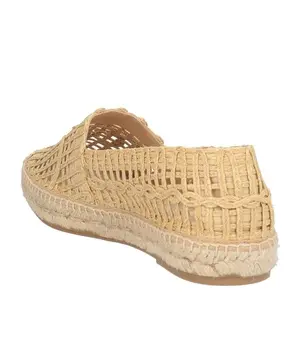 Max Mara Minimal Raffia Casual Shoes