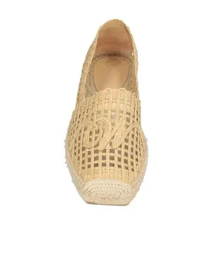 Max Mara Minimal Raffia Casual Shoes