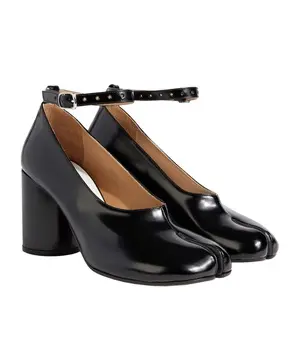 MAISON MARGIELA Minimal Solidcolour Leather Shoes