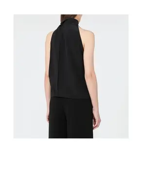 Max Mara Pleated Sleeveless Top