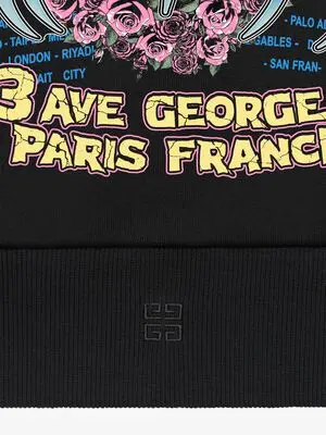 Givenchy Graphic Printed Zipped Hoodie