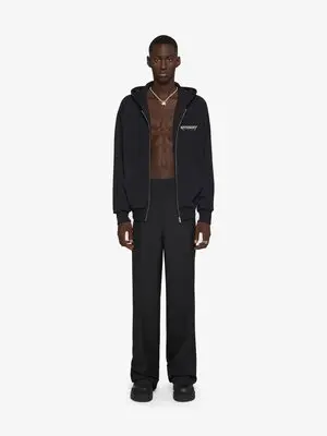 Givenchy Graphic Printed Zipped Hoodie