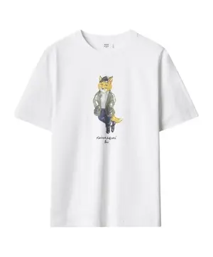 Maison Kitsuné Short-sleeved T-shirt - White