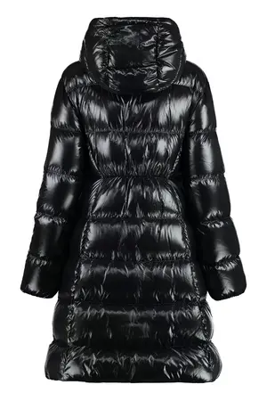 Moncler Bellevue Belted Down Coat