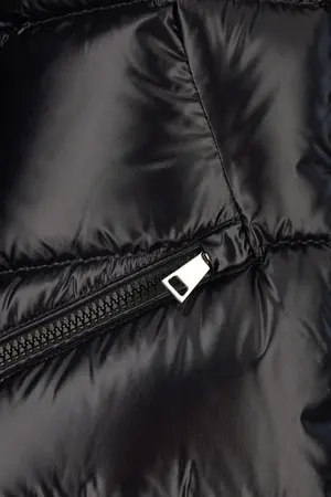 Moncler Bellevue Belted Down Coat