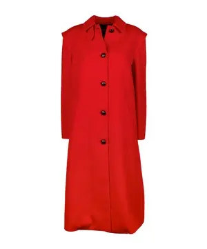 Max Mara Long-sleeved Coat - Red
