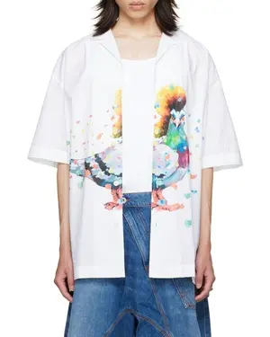 J.W.ANDERSON Pigeon Cotton Shirt