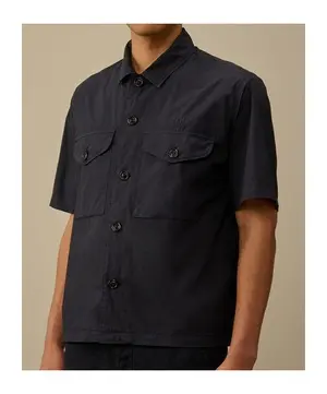 C.P. COMPANY Short-sleeved Poplin Shirt