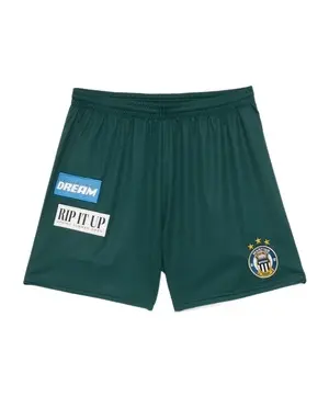 Martine Rose Elastic Waist Shorts - Green
