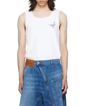 J.W.ANDERSON Pigeon Jersey Tank Top