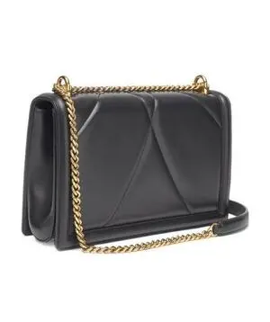 Dolce & Gabbana Dolce Gabbana Devotion Crossbody Bag - Black