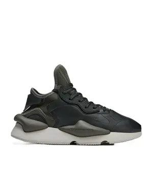Y3 Kaiwa Lace-up Sneakers - Black/cinder/chapea