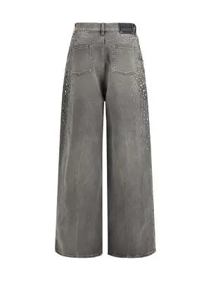 GOLDEN GOOSE Melody Stud Degraded Jeans