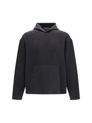 RIER Virgin Wool Hooded Sweater - Black