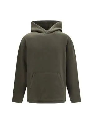 RIER Virgin Wool Hooded Sweater - Green