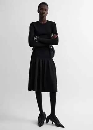 TOTEME Ribbed Waist Skirt