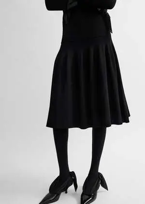 TOTEME Ribbed Waist Skirt