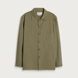 Universal Works Slub Shirting Fatigue Shirt - Olive