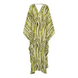 BELYED HANDCRAFT Elaria – Chiffon Kaftan Belyed - Green