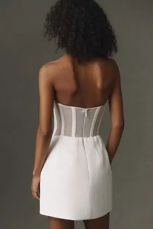 HELSI Christa Crepe Bustier Mi Dress