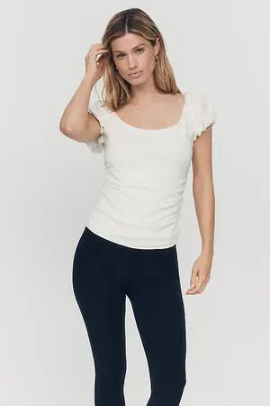 NATION LOS ANGELES Angelica Ruched Tee