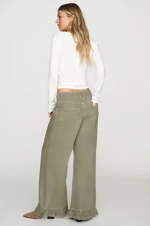 PILCRO High-rise Wide-leg Jeans