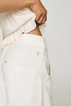 PILCRO High-rise Straight-leg Utility Jeans