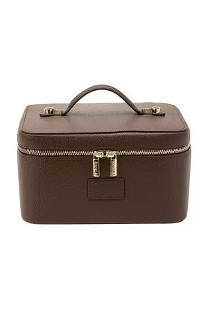 ETOILE COLLECTIVE Vanity Case In Brown - Espresso