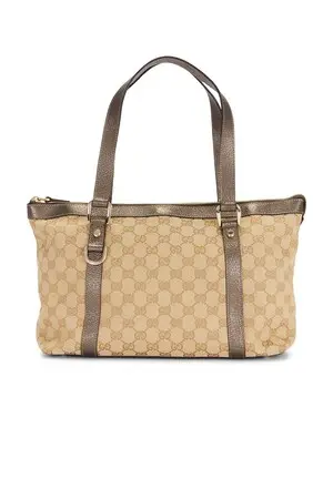 Gucci Abbey Tote Bag - Brown