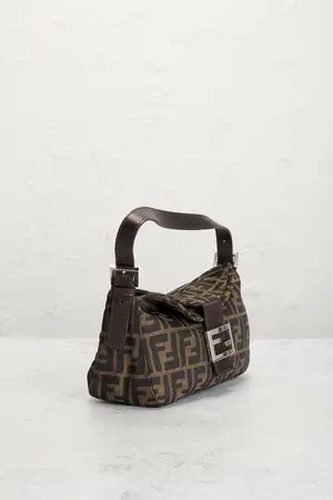 Fendi Zucca Baguette Shoulder Bag