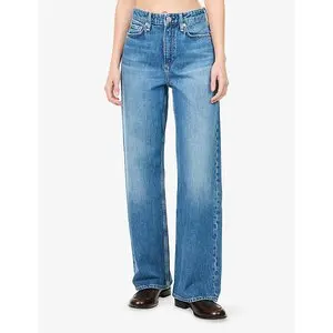 Rag & Bone Logan Wide-leg Denim Jeans