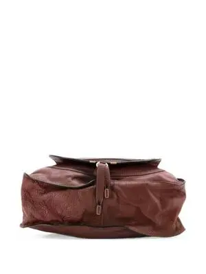 Chloé Marcie Leather Large Shoulder Bag - Brown