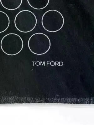TOM FORD Geometric-pattern Pocket Square