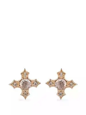 PARULINA Tudor Diamond Stud Earrings