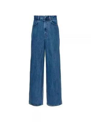 Givenchy Low-crotch Wide-leg Jeans