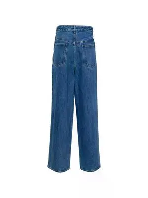 Givenchy Low-crotch Wide-leg Jeans
