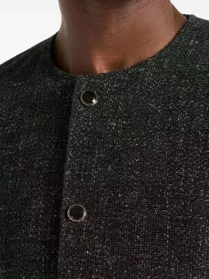 Manière De Voir Melvin Textured Jacket - Black