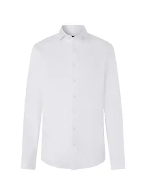 HACKETT LONDON Herringbone Cotton Shirt