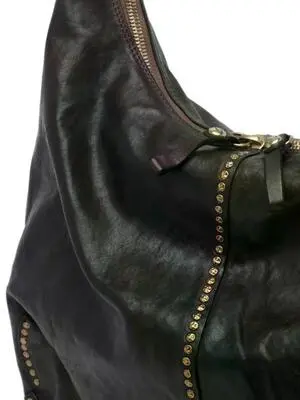 CAMPOMAGGI Studded Leather Shoulder Bag