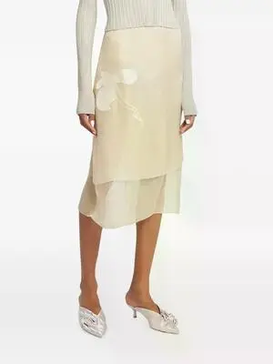 Givenchy Iris Midi Skirt