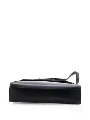 Saint Laurent Leather Manhattan Medium Shoulder Bag - Black
