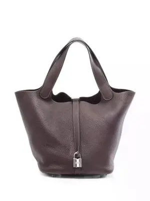 Hermès 2021 Mm Picotin Lock Tote Bag - Brown