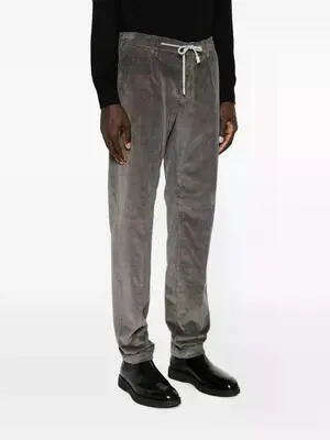 Eleventy Corduroy Drawstring Trousers - Grey