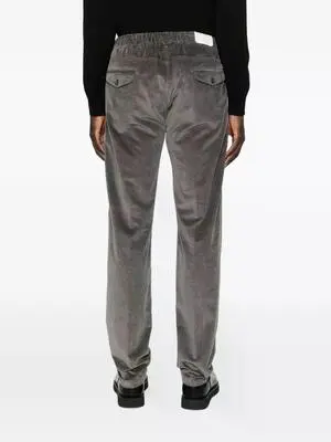 Eleventy Corduroy Drawstring Trousers - Grey