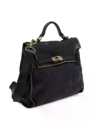 CAMPOMAGGI Studded Leather Shoulder Bag