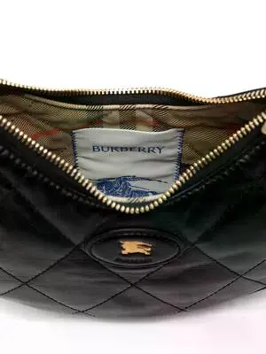 Burberry Horseshoe Quilted Leather Crossbody Bag