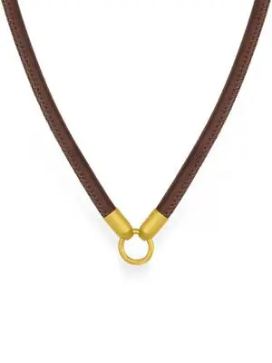 LEIGH MAXWELL Cord Necklace