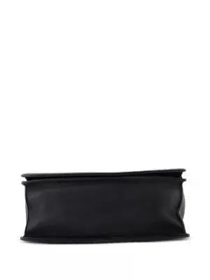 LOUIS VUITTON Cour Marly Handbag Leather With Studded Detail Mm Shoulder Bag - Black
