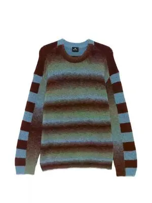 Paul Smith Gradient-effect Striped Sweater