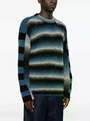 Paul Smith Gradient-effect Striped Sweater